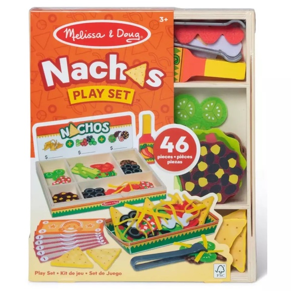 Melissa & Doug | Toys | New Melissa Doug Nachos Play Food Set Ages 3 ...